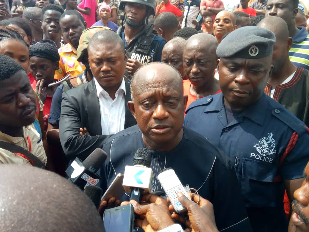 A/Region: Regional Minister begs Kofi Job over road project » Ghana Gong